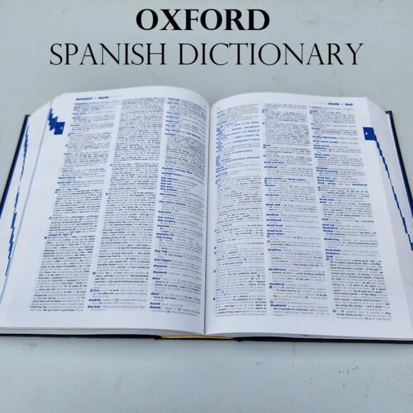 Oxford | Accents | Oxford Spanish Dictionary Hardcover Book School ...
